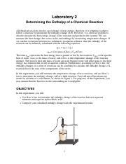 Image result for Lab 15 Reaction Enthalpy Introduction