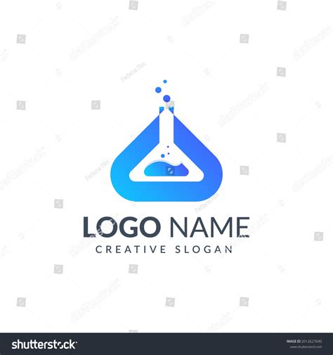 Medical Lab Logo Template Design Vector Stock Vector (Royalty Free ...