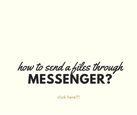 Image result for Send a File through Messenger