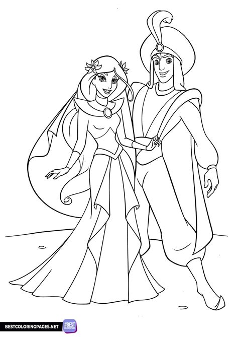 Image result for Aladdin Coloring Pages