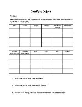 Image result for Classifying Objects in Science