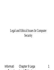 Image result for The Legal Issues Involved in the Secure Computer