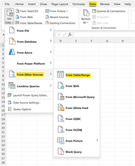Image result for Create Power Query in Excel
