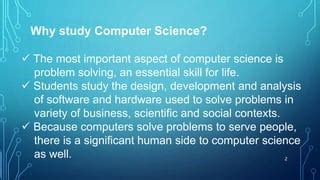 Image result for Why Study Computer Science Essay