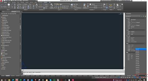 Image result for AutoCAD Model Space Paper Space Tabs Disappeared