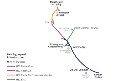 Image result for HS2 Map