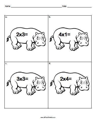 Image result for Basic Multiplication Problems