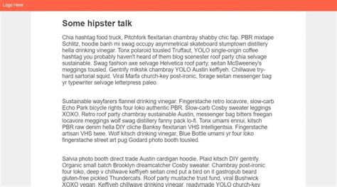 Image result for Responsive CSS Sticky Header