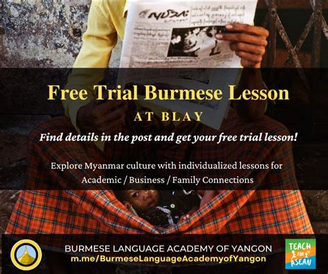 Image result for Burmese Language Course