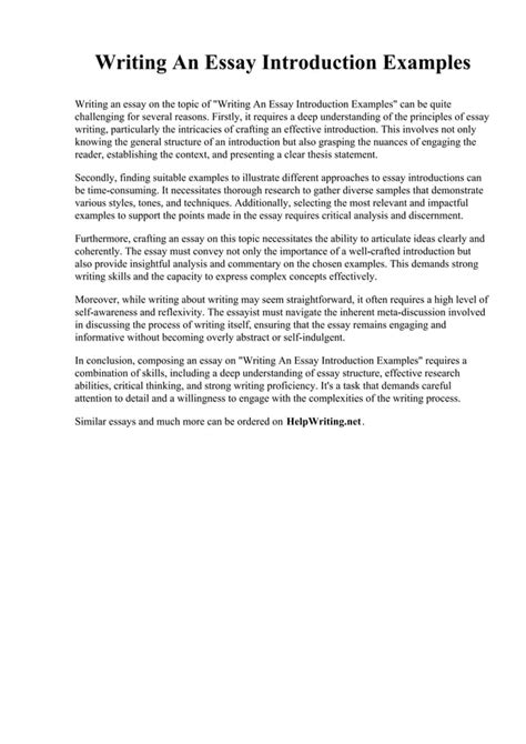 Image result for Definition Essay Introduction Example