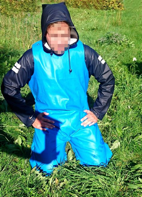 Image result for Inflatable PVC Rain Suit