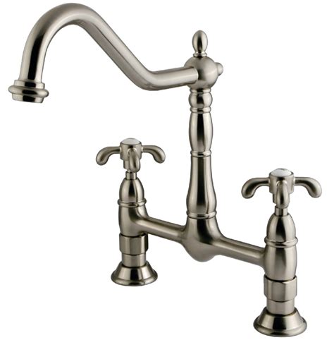 Image result for Bridge Style Faucet Kitchen Faucets