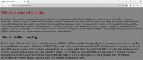 Image result for HTML Style Examples
