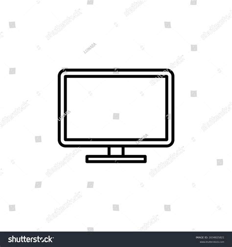 Image result for Computer Monitor Icon Vector