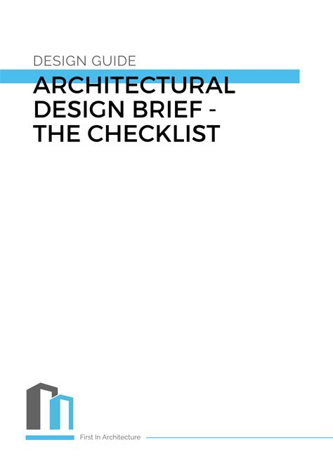 Image result for Architecture Client Brief Example