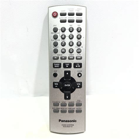 Image result for Panasonic Audio System Remote Control