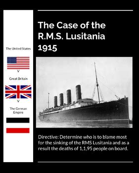 Image result for Computer Simulation Lusitania