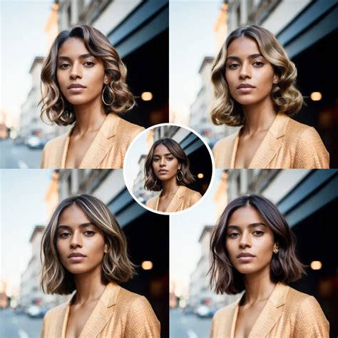 Image result for Virtual Try Hair Color