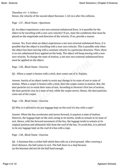 Image result for Class 9 Science Ch. 8 Question. Answer