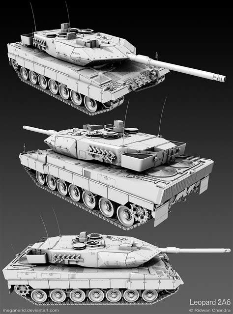 Leopard 2 Tank by MeganeRid on DeviantArt