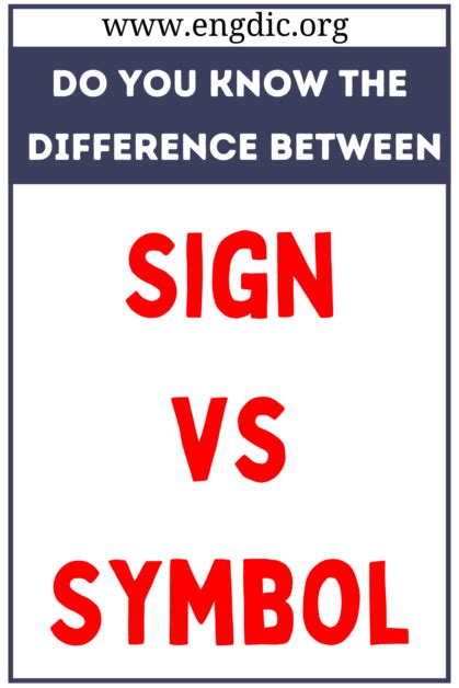 Image result for Sign vs Symbol