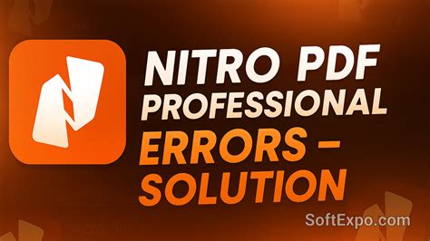 Image result for Nitro PDF Is Crashing Error