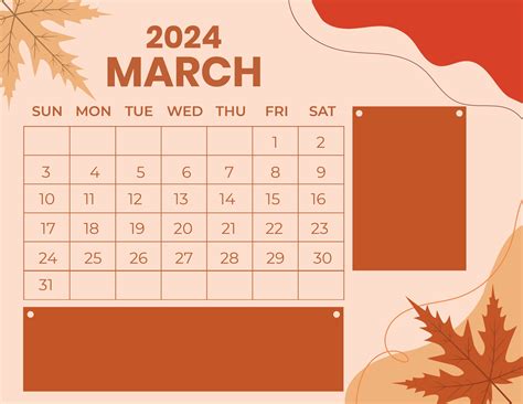 Printable 2024 Monthly Calendar Template in Word, PDF, Illustrator ...