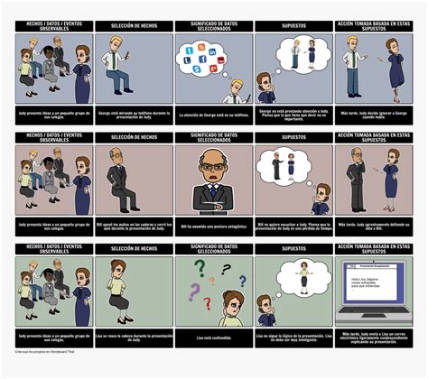 Ladder Of Inference Examples Storyboard, HD Png Download - kindpng