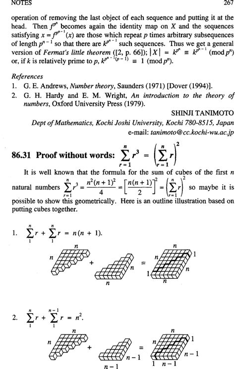 Image result for Proof Without Words Examples