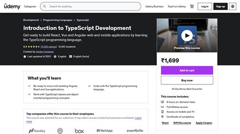 Image result for Learn TypeScript Online