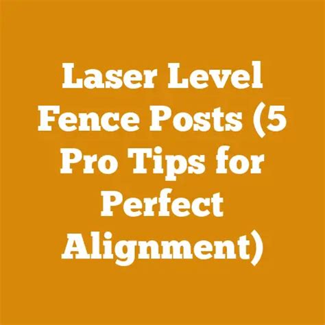 Image result for Using a Laser Level to Align Posts