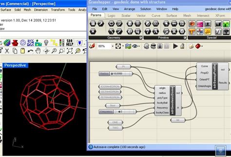Image result for Grasshopper Tutorial Inflate Dome Shell