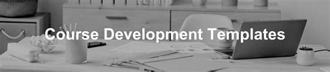 Image result for Course Development Template