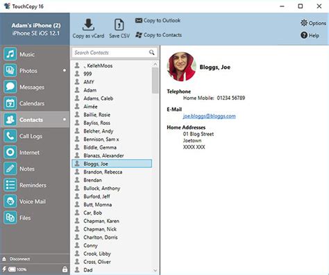 Image result for Export Phone Contacts to Computer