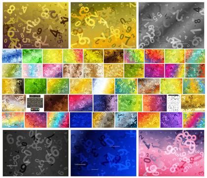 Image result for Array of Numbers Background