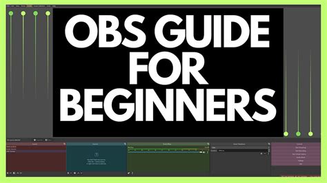 Image result for Basic Tutorial On OBS Studio