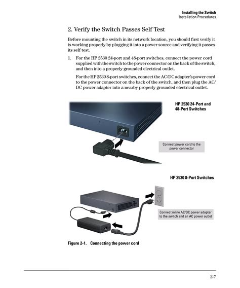 Image result for HP 2530 Switch Configuration Guide