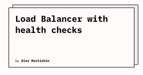Image result for Load Balancer Health Check Up
