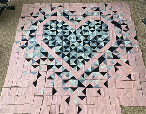 Image result for Easy Heart Quilt Pattern