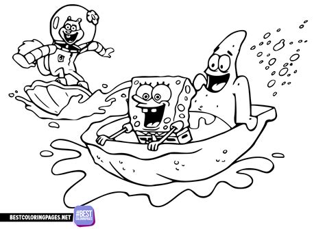 Image result for Spongebob Coloring Pages