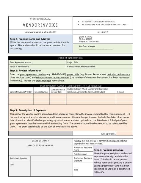 Image result for Vendor Invoice Example