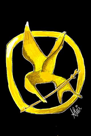 Image result for Hunger Games Mockingjay Pin Outline