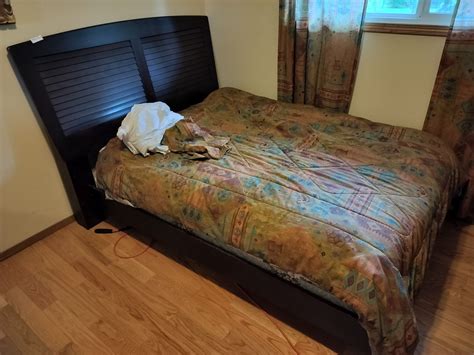 Image result for Using a Box Spring as a Headboard
