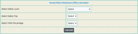 Image result for HRA Calculation Formula