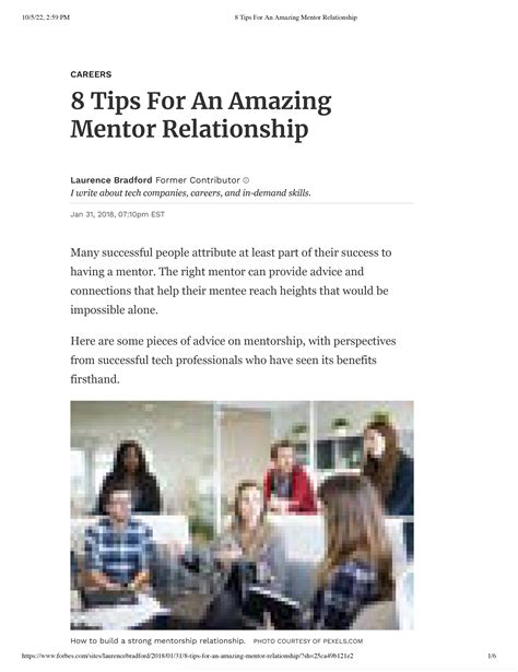 Image result for Example Blog Post About Your Mentor