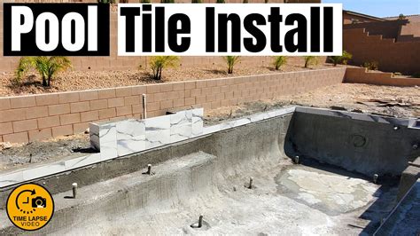 Image result for Pool Tile Install