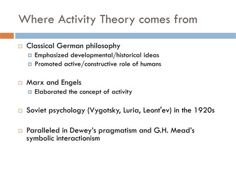 Image result for In Activity Theory and Human Computer Interaction