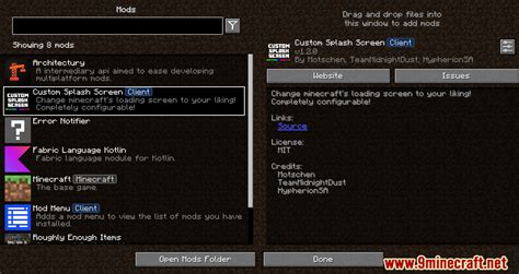 Image result for Minecraft Splash Mod