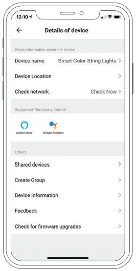 Image result for Atomi Smart LED Color String Lights Alexa Connection