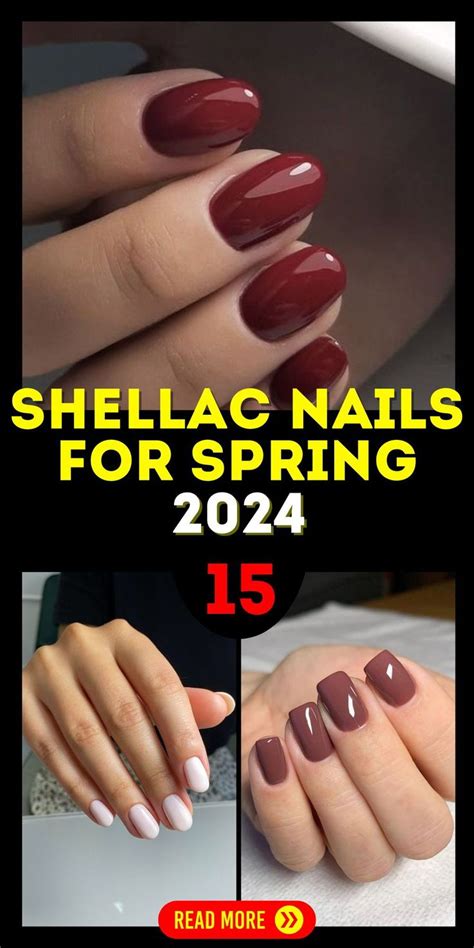 Image result for Spring Shellac Nails 2024